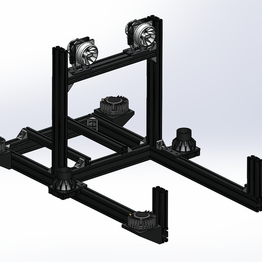 🌬️ WIND SIMULATOR 120MM — DIY 3D Printed Fan Mount for Sim Racing・ STL ...