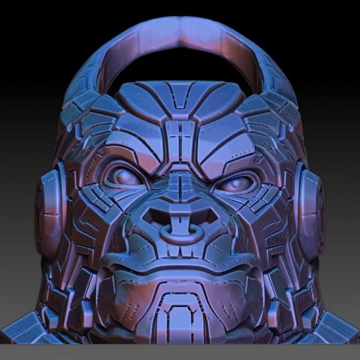 🦍 Gorila cibernético・Archivo STL para Impresión 3D・Cults