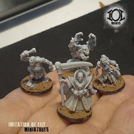 🎲 15mm Fantasy Undead Warband・ 3D File for 3D printing・Cults