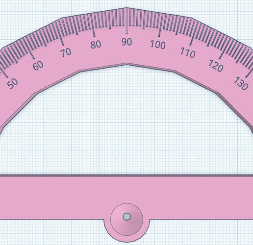 Archivo STL gratis Transportador - Medir ángulos 🎒 ・Modelo imprimible ...