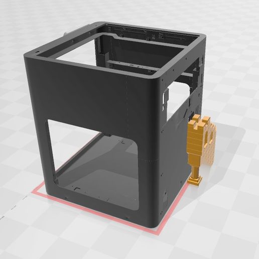 🥼 Bambu Lab - Poop Bucket, Filament Waste Bin (castle design)・ STL File ...