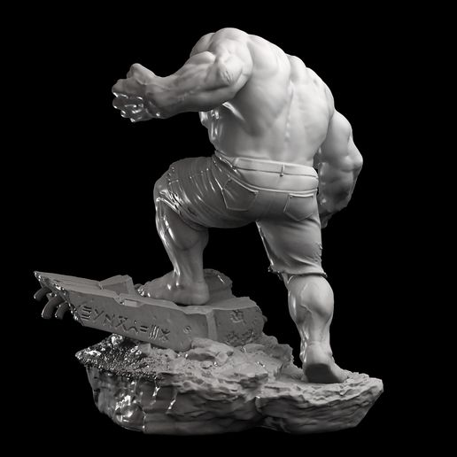 🎬 HULK 3D・ STL File for 3D printing・Cults