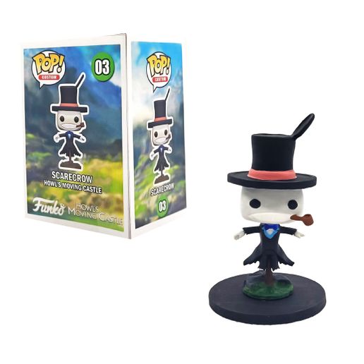 🏰 CABEÇA DE NABO HOWL'S MOVING CASTLE FUNKO POP TOYART・Impressão 3D com ...