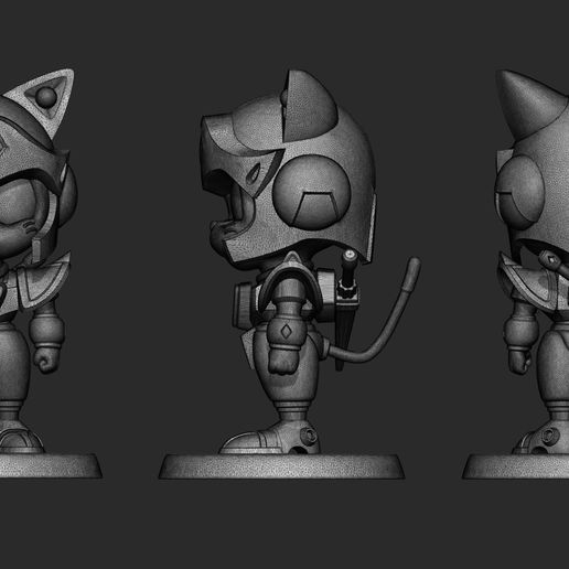 🗡️ Samurai Pizza Cats Guido Anchovy・ STL File for 3D printing・Cults