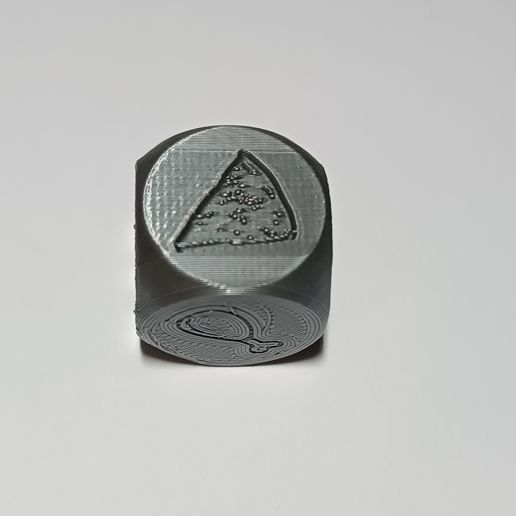 🎲 food dice・ STL File for 3D printing・Cults