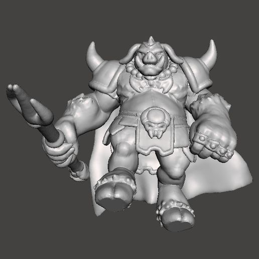 👹 GANON MONSTER MINIATURE MODEL FOR FANTASY GAMES RPG AND DND・ STL File ...