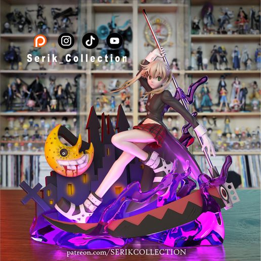 👾 MAKA ALBARN - SOUL EATER・ 3D File for 3D printing・Cults