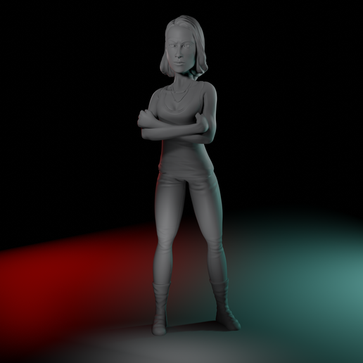 arquivo STL Letty Fan Art de Fast and Furious 🎨 ・ideia de impressão 3D ...