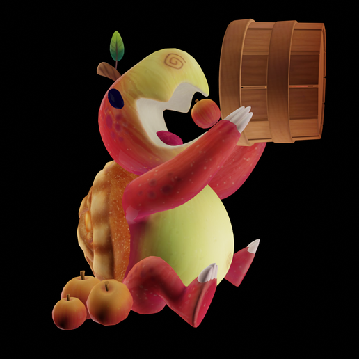 3D Printable Snapple Turtle Figure 🐢・ STL File for 3D printing・Cults