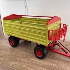 Archivo STL Bruder Carretilla elevadora rc Conversión・Modelo para descargar e imprimir en 3D・Cults