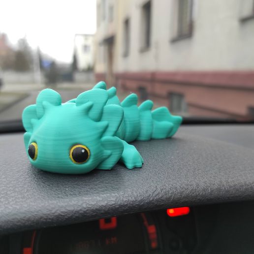 🦎 Axolotl Tadpole Flexi・3D Print with the Prusa MK3S+ 3D printer・Cults