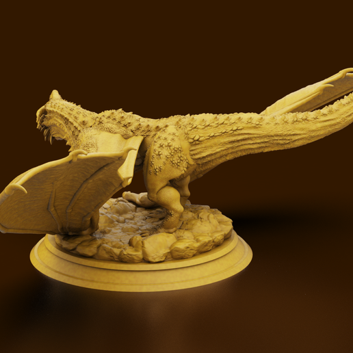 STL file Vermithor - House of the dragons 🏠 ・3D printable model to ...