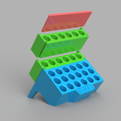🚪 POSCA marker holder・Free STL File for 3D printing・Cults