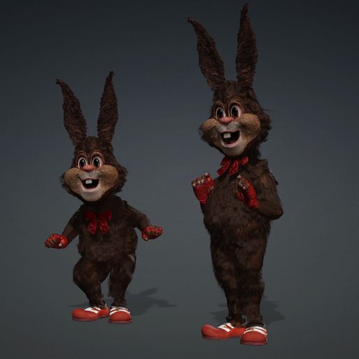3D file MRRABBITBLENDER 3D Model 🆓 ・Model to download and 3D print・Cults