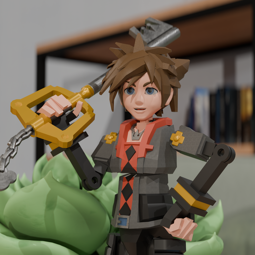 🥰 Toy Story Sora - Kingdom Hearts articulated figure・ 3D File for 3D ...
