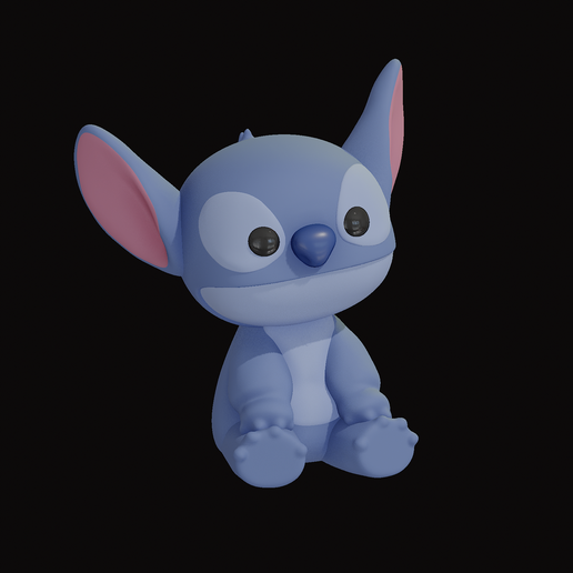 👾 Stitch versión Chibi / lilo & Stitch・ 3D File for 3D printing・Cults