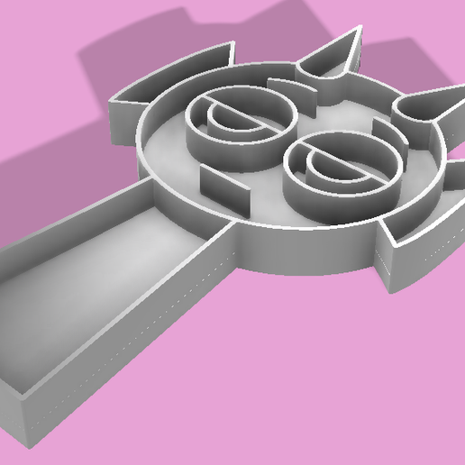 STL file SPRUNKI COOKIE CUTTER DURPLE 🍪 ・3D printable model to download ...