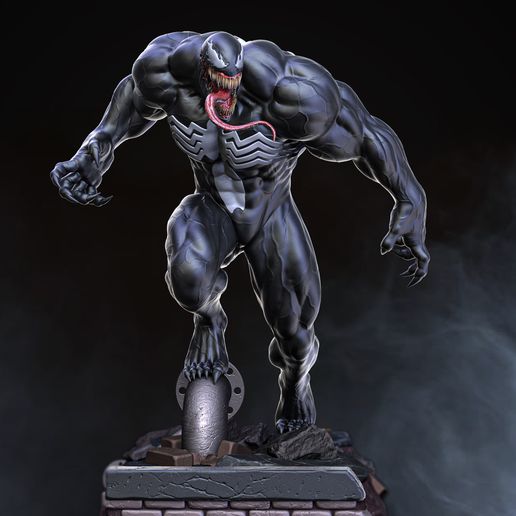 🦸 VENOM・ 3D File for ・Cults