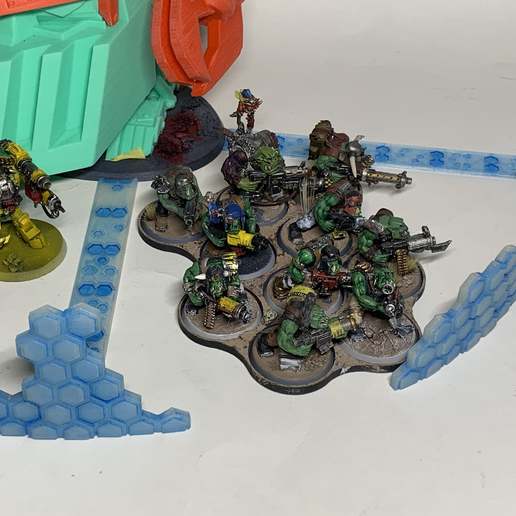 📏 40k 6in forcefield ruler for kustom forcefields and physic fortress ...