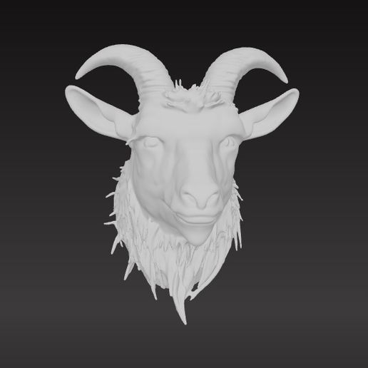 STL file Goat 🐐 ・Model to download and 3D print・Cults