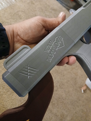 🌹 The Tommy Rose - Thompson Submachine Gun Prop - LIFE SIZE・ STL File ...