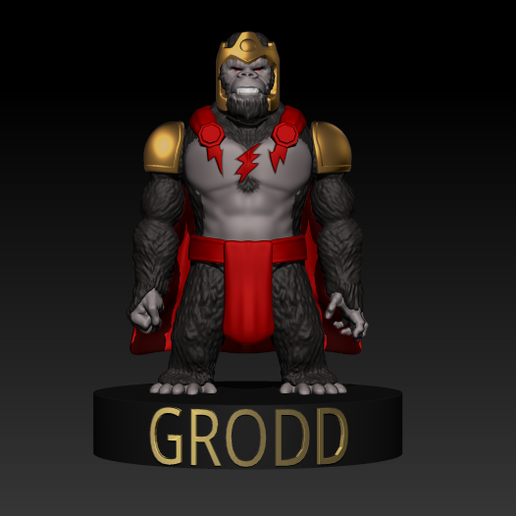 3D file GORILLA GRODD SUPER POWERS 🦍 ・3D printable model to download・Cults