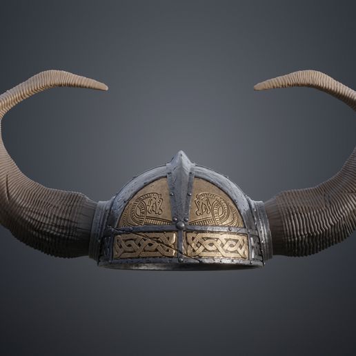 🪖 Hiccup's Viking Helmet - How To Train Your Dragon・ 3D File for 3D ...