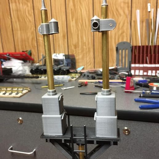 🚆 G Scale semaphores, semaphore tower and train order semaphore・ STL ...