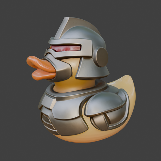 🧸 Cylon Rubber Ducky・ STL File for 3D printing・Cults