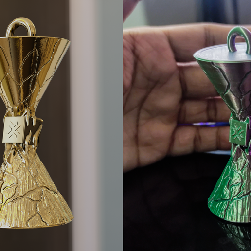 🏆 VCT Trophy 2025 Esports (Valorant Trophy)・ STL File for 3D printing・Cults