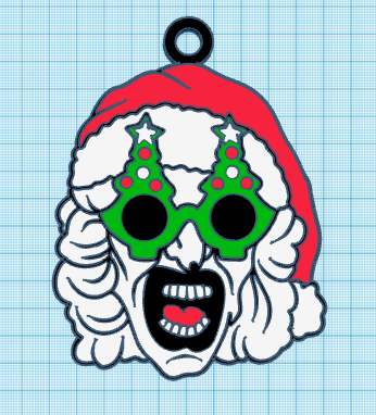 🎨 Art the clown christmas terrifier 3・ STL File for 3D printing・Cults