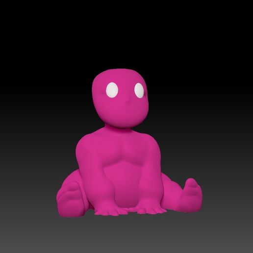 👶 Ganja White Night: Wobble Baby・ STL File for 3D printing・Cults