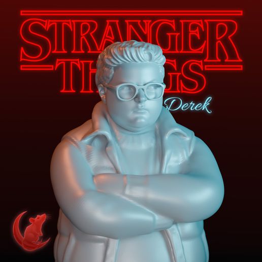 🆕 Derek - Stranger Things Temporada 5 Nuevo Personaje STL・Archivo STL ...