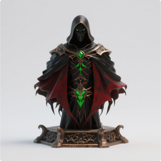 👾 Demon soldiers, hell ghosts, evil armorers・ STL File for 3D printing ...