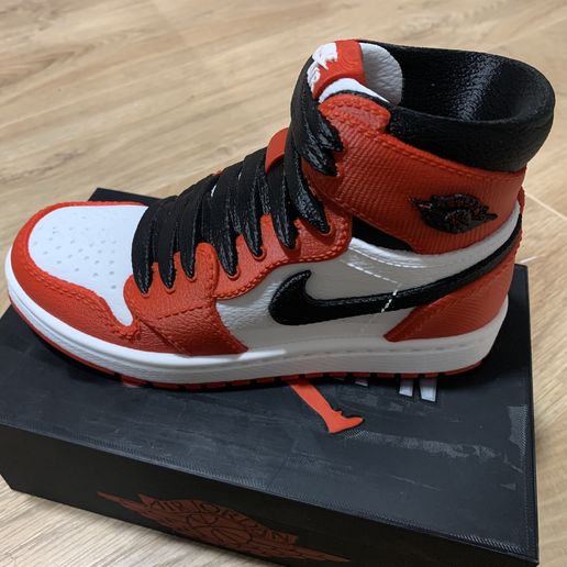 🇯🇴 NIKE AIR JORDAN 1 - BOX AND SHOES - COLORED FOR BAMBULAB X1C・ STL ...