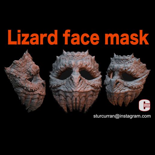 the lizard's mask