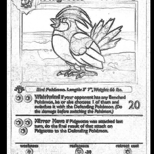 🎨 Pidgeotto Full Color Lithophane - CMYK 3D Printable Art with LED ...