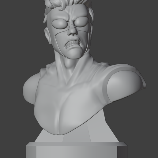 STL file Invincible sinister Bust 👤 ・Template to download and 3D print・Cults