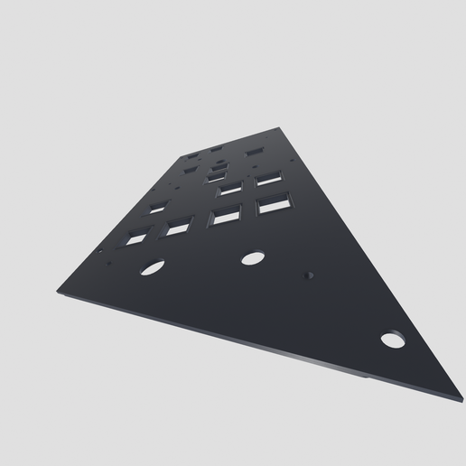 ️ Airbus A320 Overhead CARGO Panel・ 3D File for 3D printing・Cults