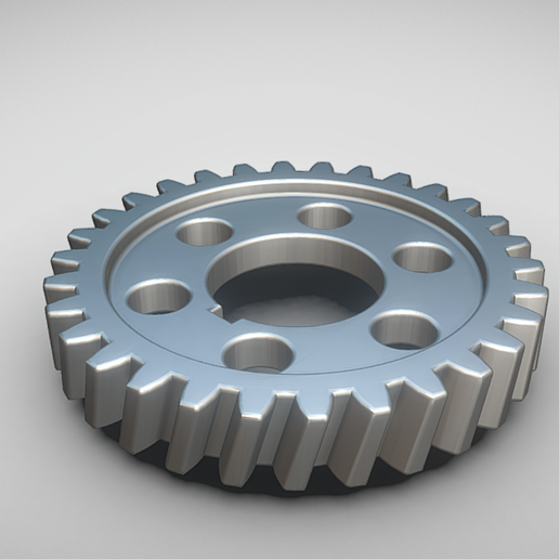 ⚙️ HELICAL GEAR・ STL File for 3D printing・Cults