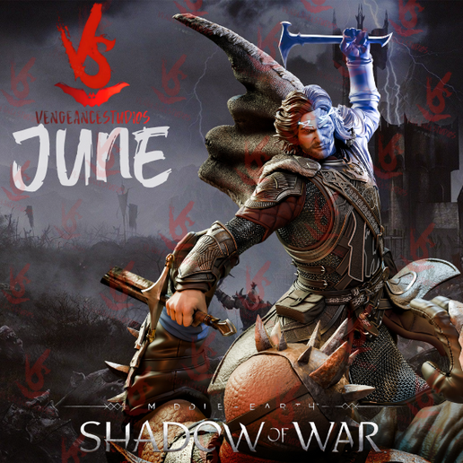 🧝 Talion Shadow of War・ 3D File for 3D printing・Cults