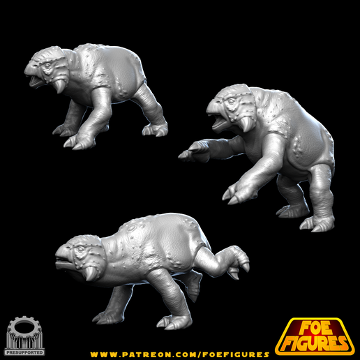 ⭐ Star Wars Reek Bundle Female Juvie・ 3D File for 3D printing・Cults