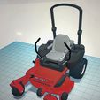 🌱 HO Scale Zero-Turn Lawnmower・ STL File for ・Cults