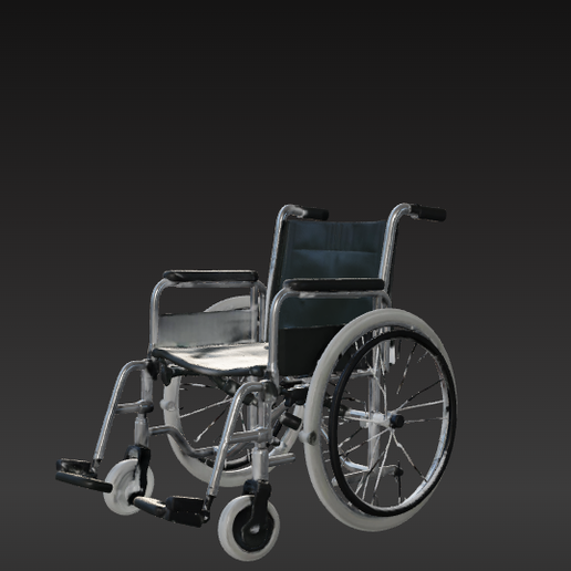 🦽 Broken Wheelchair・Free STL File for 3D printing・Cults