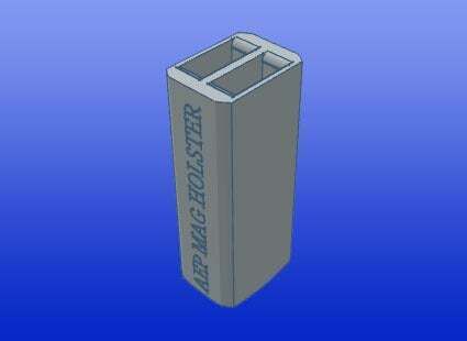🔫 Double AEP mag pouch adapter・Free STL File for ・Cults