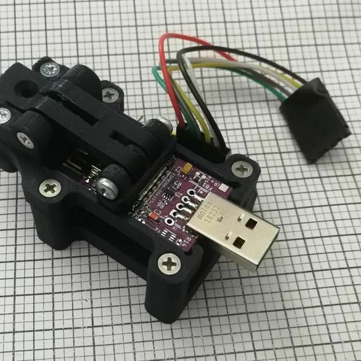 Fichier 3D gratuit Berceau de programmation ESP8266-OSK103 🔧 ・Design pour imprimante 3D à ...