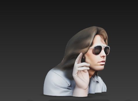 🚪 Jim Morrison The Doors Frontman 3D model・ STL File for 3D printing ...