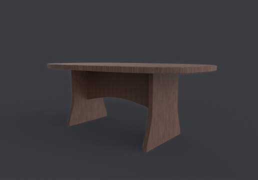 🏢 Modern Office Table・Free STL File for 3D printing・Cults