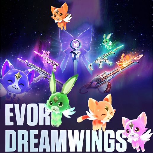 STL 文件 Evori Dreamwings Collection 🔪 （OBJ）・可下载 3D 打印设计・Cults