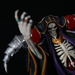 💀 Overlord fanart・3D Print with the Elegoo Saturn 4 Ultra 3D printer・Cults